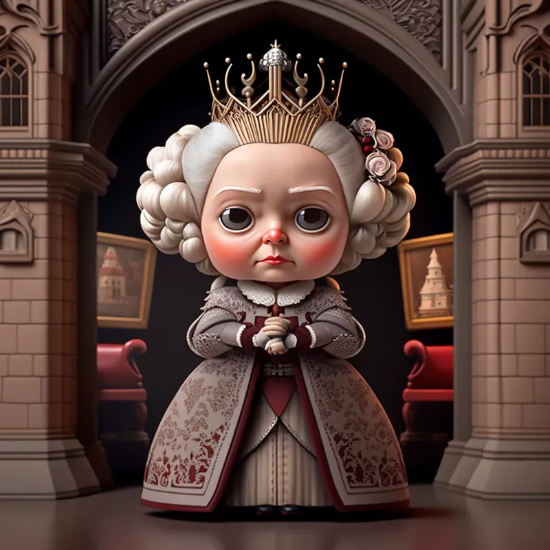 Little Chibi Historical Characters Midjourney Prompt | PromptBase