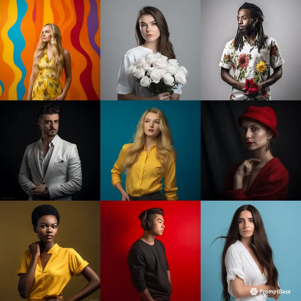 Photo Set Models Midjourney Prompt | PromptBase