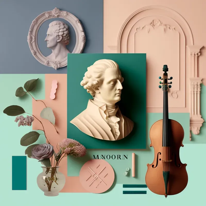 Creative Art Moodboards Pure Aesthetic Midjourney Prompt | PromptBase