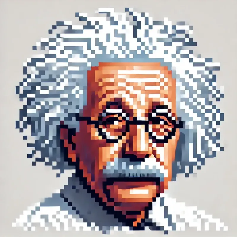 Pixel Art Historical Figures Closeup DALL·E Prompt | PromptBase