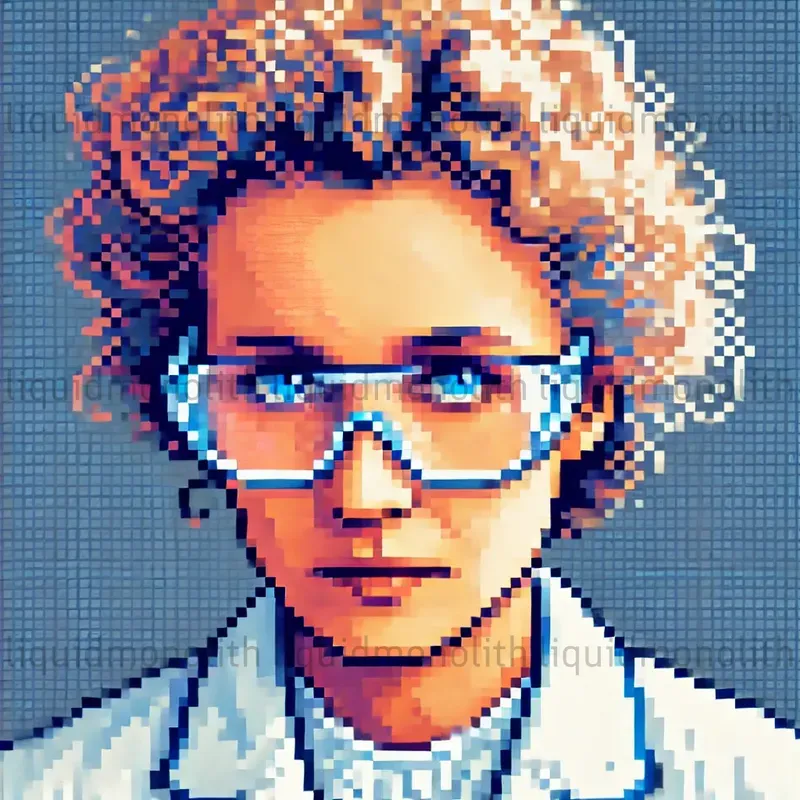 Pixel Art Historical Figures Closeup DALL·E Prompt | PromptBase