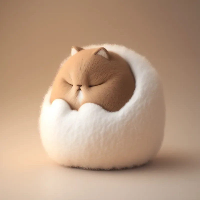 Cute Fluffy Round Animals Midjourney Prompt | PromptBase