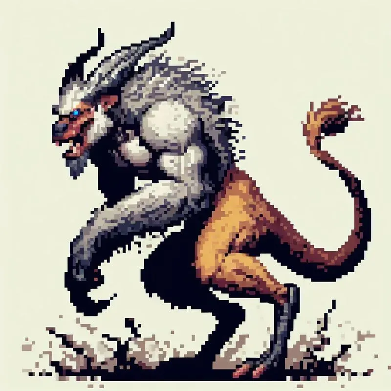 Video Game Creatures In Pixel Art DALL·E Prompt | PromptBase