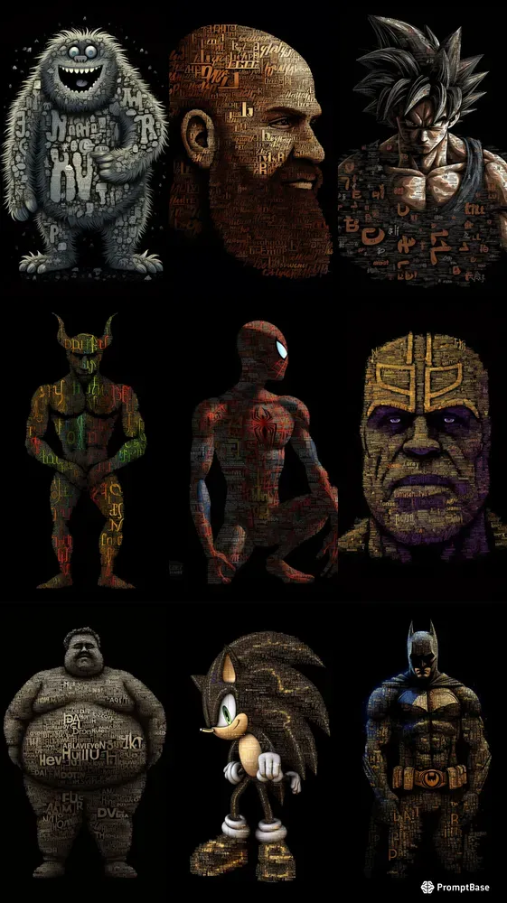 Letter Avatars Midjourney Prompt | PromptBase