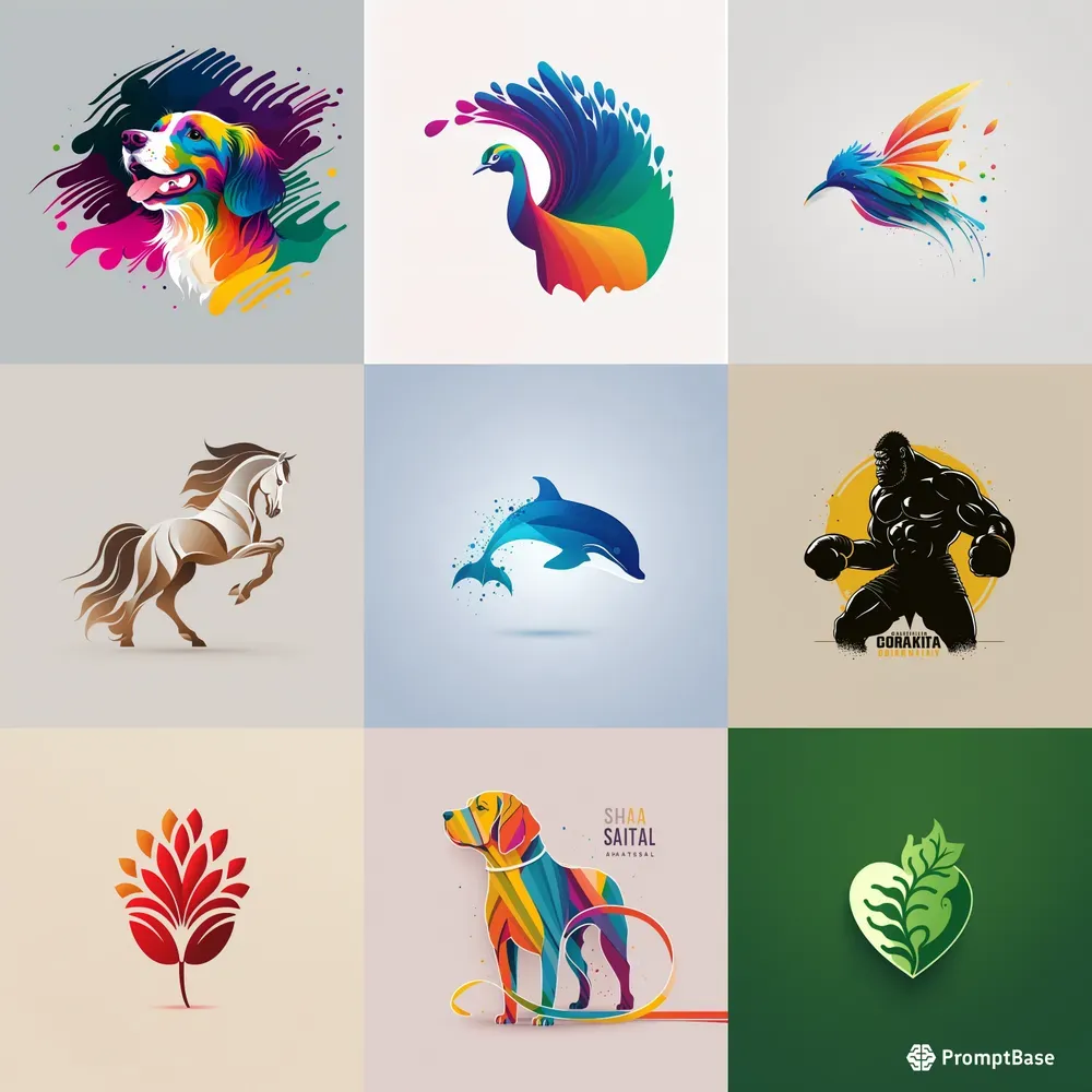 Simple Classy Logos Midjourney Prompt | PromptBase