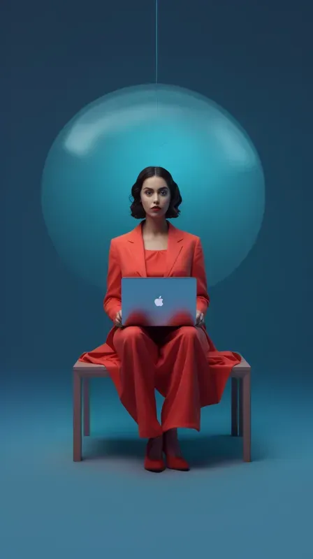 Surreal Advertising Portraits Midjourney Prompt | PromptBase