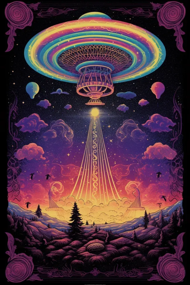 Retro Occult Posters Midjourney Prompt | PromptBase