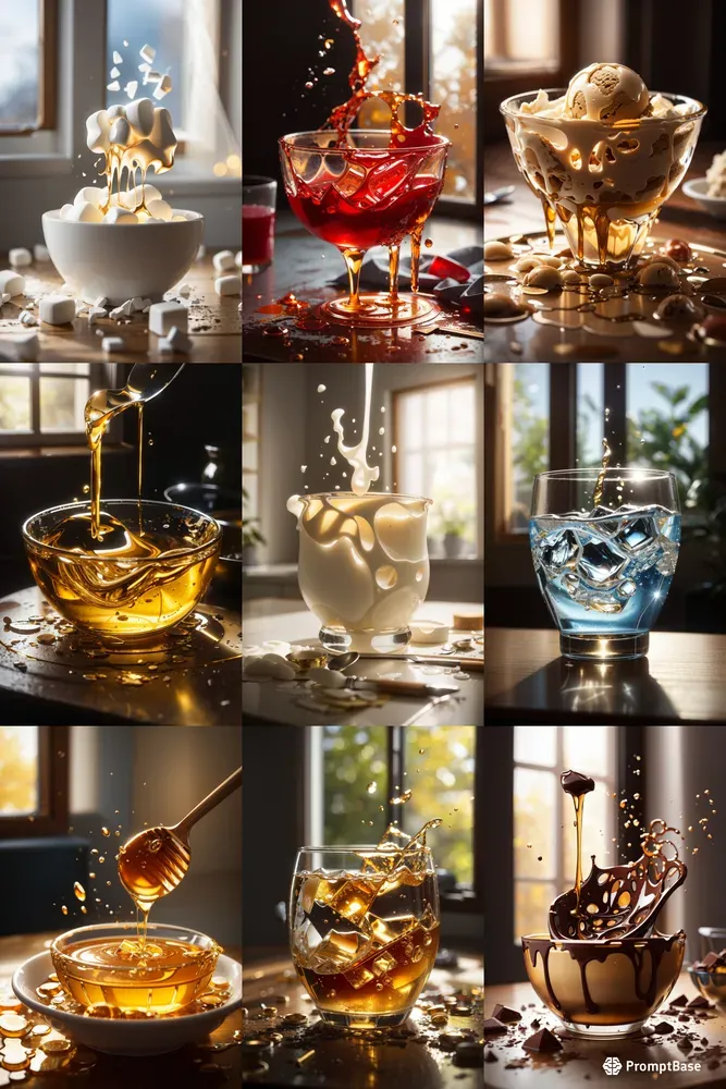 Multiple Flavors In One Cups Leonardo Ai Prompt | PromptBase