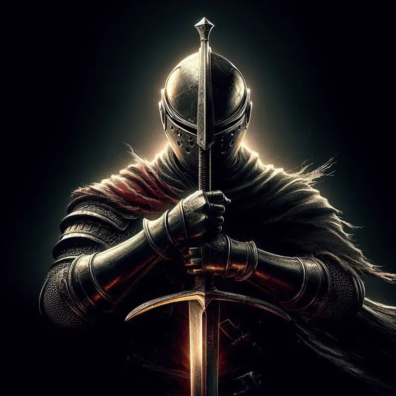 Epic Characters Dark Poster DALL·E Prompt | PromptBase