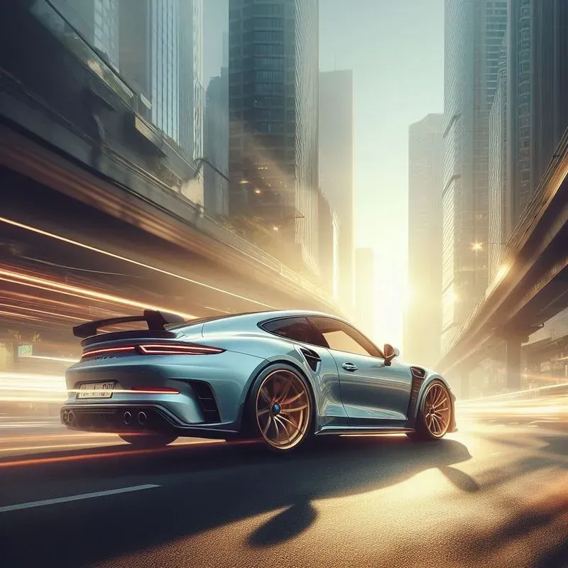 Cinematic Side Views Of Car DALL·E Prompt | PromptBase