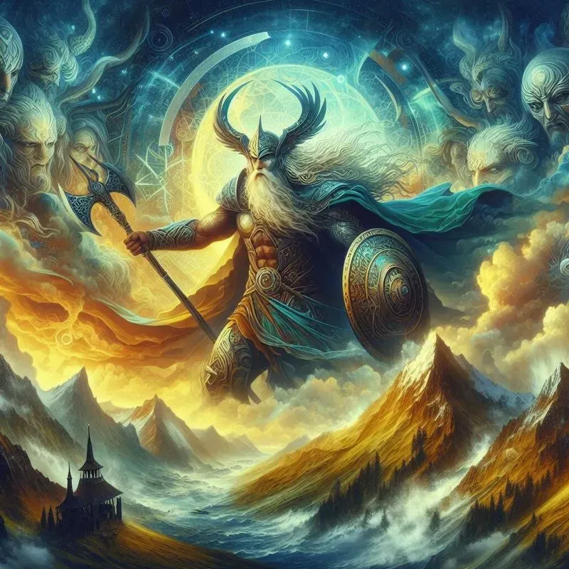 Norse Mythology Characters DALL·E Prompt | PromptBase