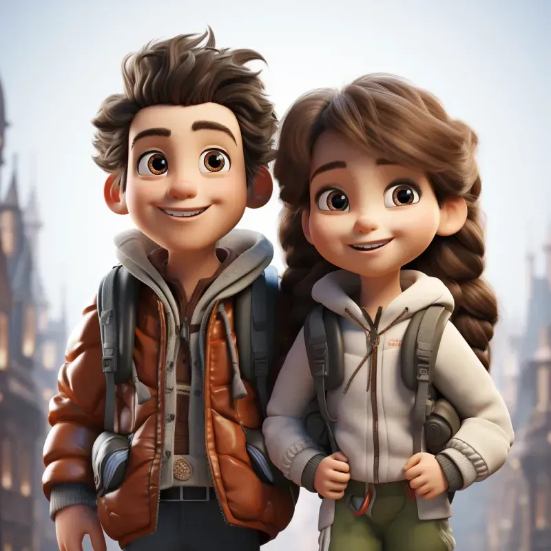 Disney And Pixar Style Character Midjourney Prompt | PromptBase