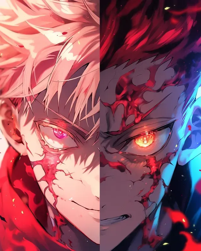 Epic Rival Anime Characters Midjourney Prompt | PromptBase