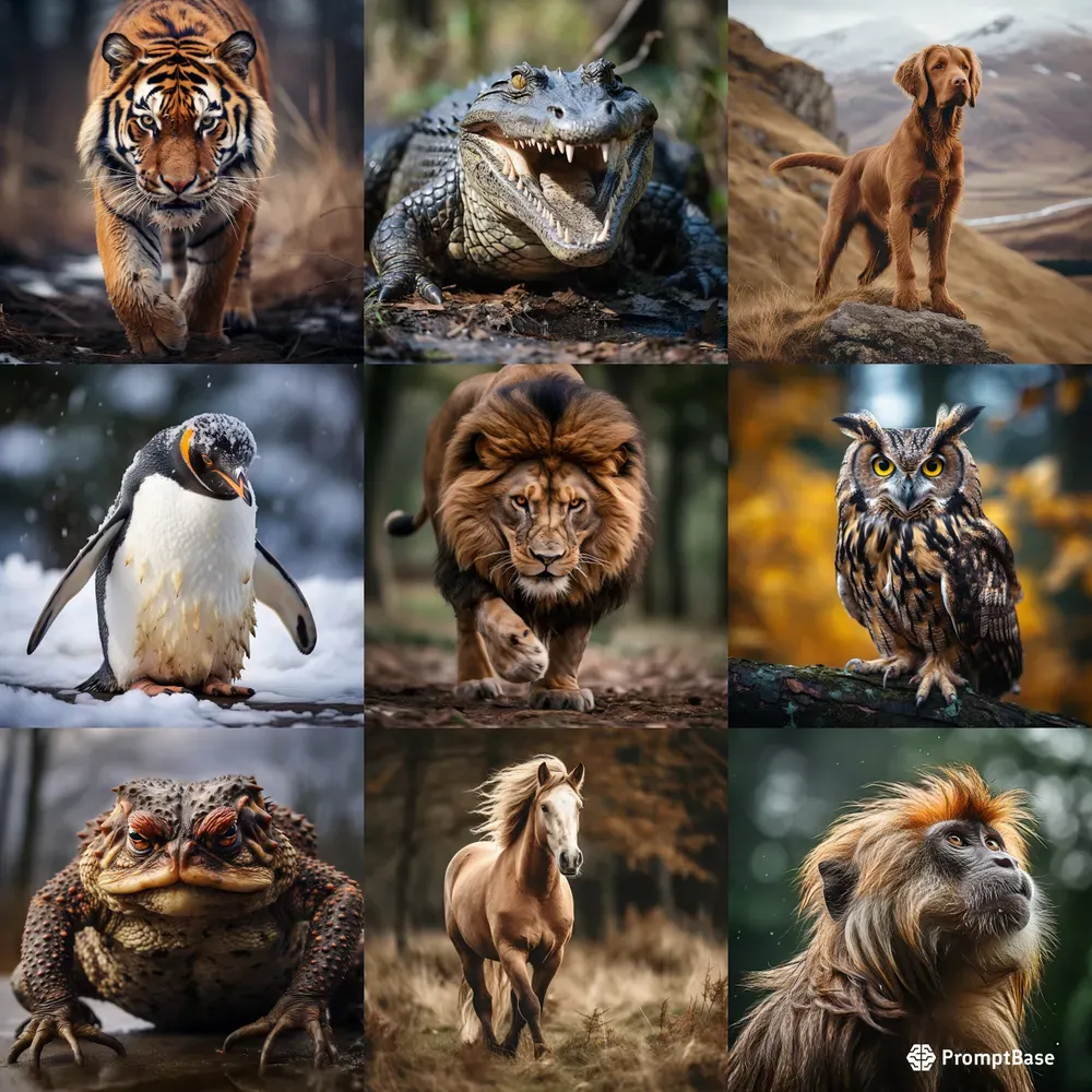 Wild World Emotions Midjourney Prompt | PromptBase