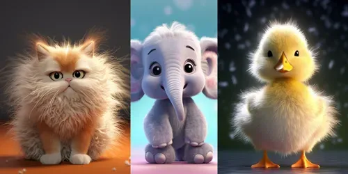 High Quality Cartoons Of Animals Stable Diffusion Prompt | PromptBase