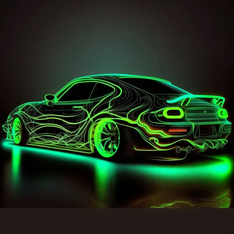 Colors And Neon Effects Midjourney Prompt | PromptBase