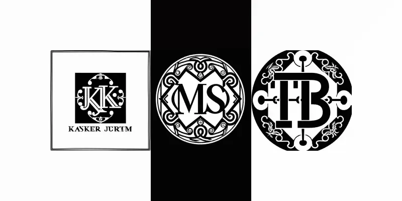 Traditional Monogram Letter Logos DALL·E Prompt | PromptBase