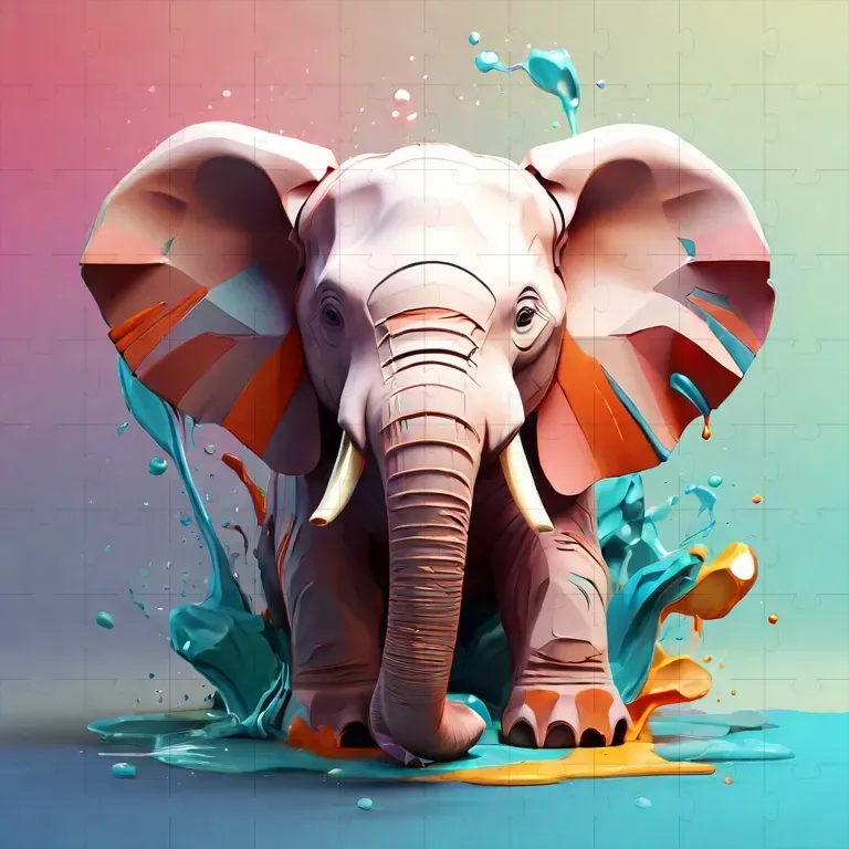 3D Animal Splash Art Leonardo Ai Prompt | PromptBase