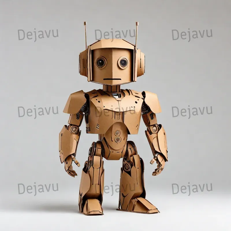 Stylish Cardboard Models Leonardo Ai Prompt | PromptBase