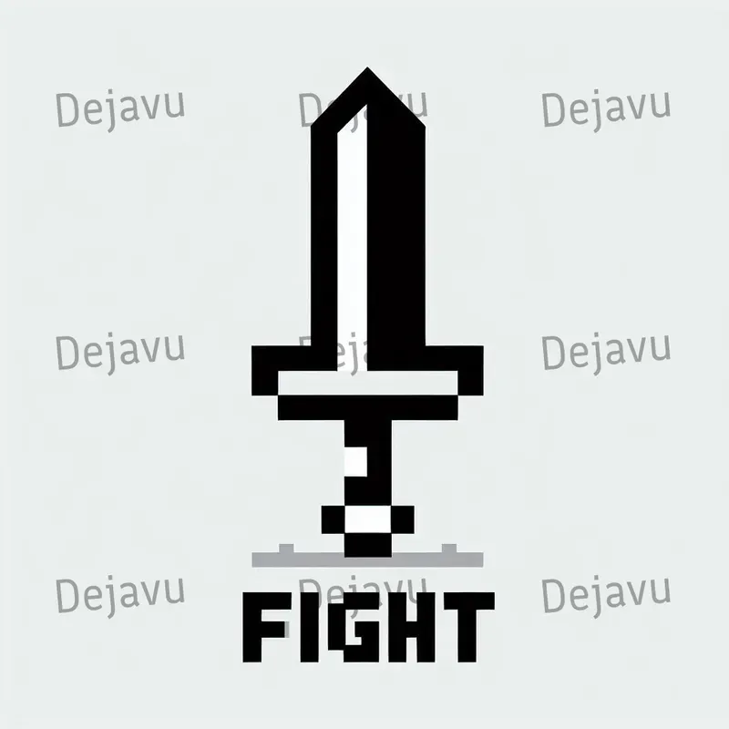 Pixelated 8-bit Logos DALL·E Prompt | PromptBase