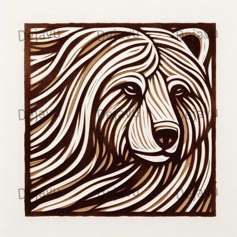 Linocut Animals Wall Art Posters DALL·E Prompt | PromptBase