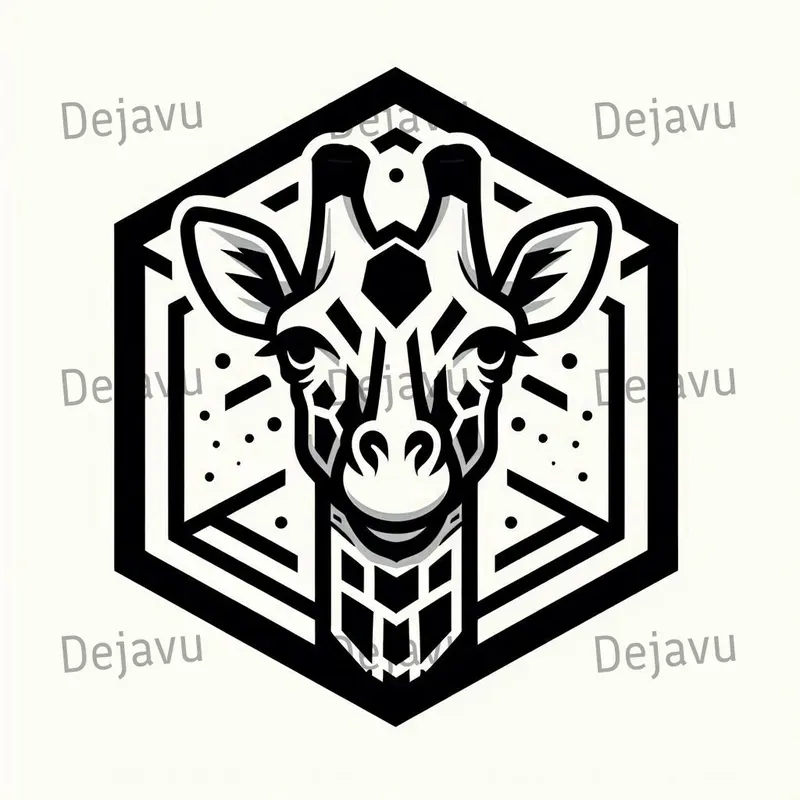 Hexagon Animals Logos DALL·E Prompt | PromptBase