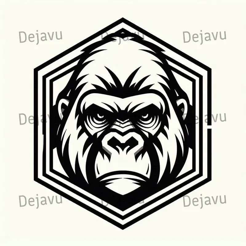 Hexagon Animals Logos DALL·E Prompt | PromptBase