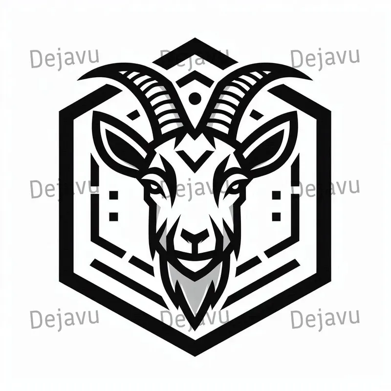 Hexagon Animals Logos DALL·E Prompt | PromptBase