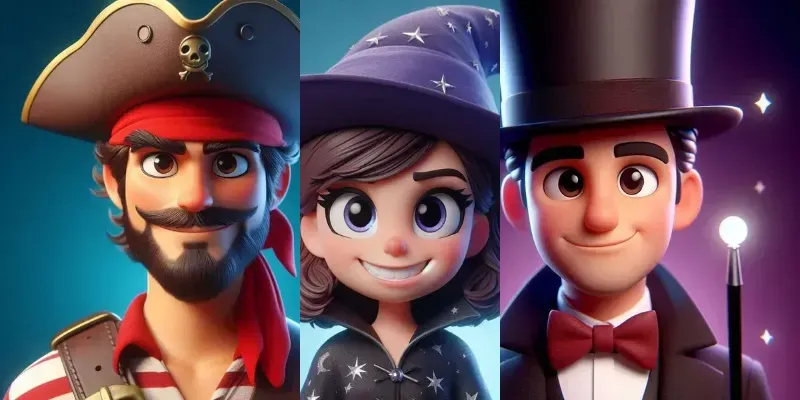 Unreal Engine Cartoon Characters DALL·E Prompt | PromptBase