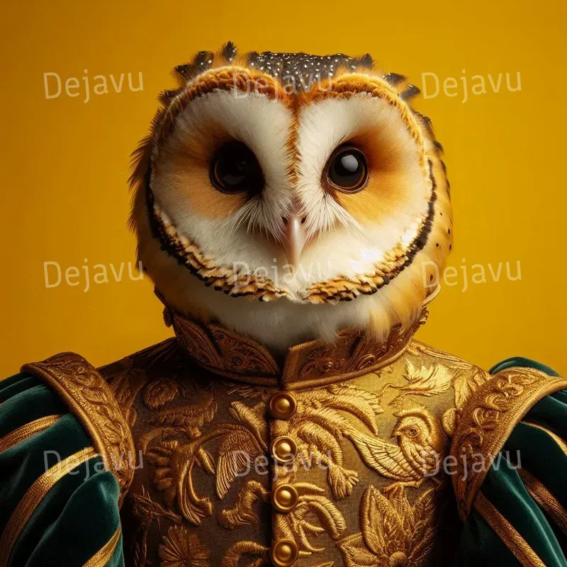 Anthropomorphic Animals Portraits DALL·E Prompt | PromptBase
