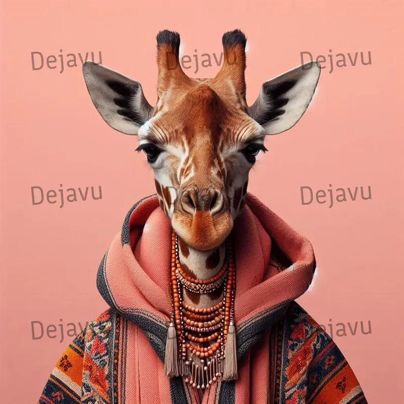 Anthropomorphic Animals Portraits DALL·E Prompt | PromptBase
