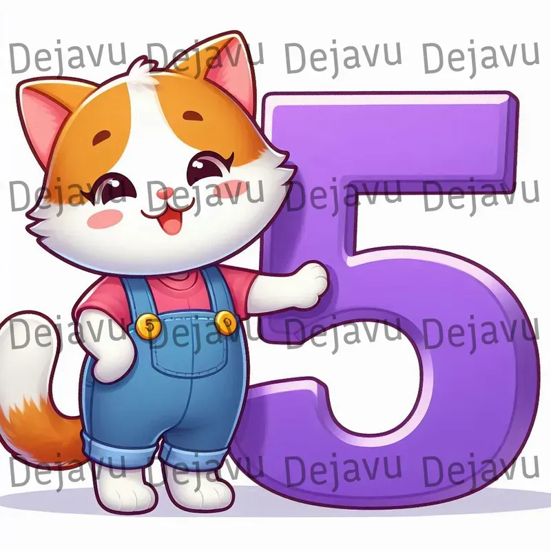 Learn Numbers With Cute Animals DALL·E Prompt | PromptBase