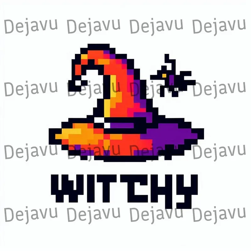 Pixel 8-bit Halloween Logos DALL·E Prompt | PromptBase