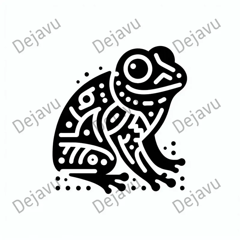 Pointillism Tribal Logos DALL·E Prompt | PromptBase
