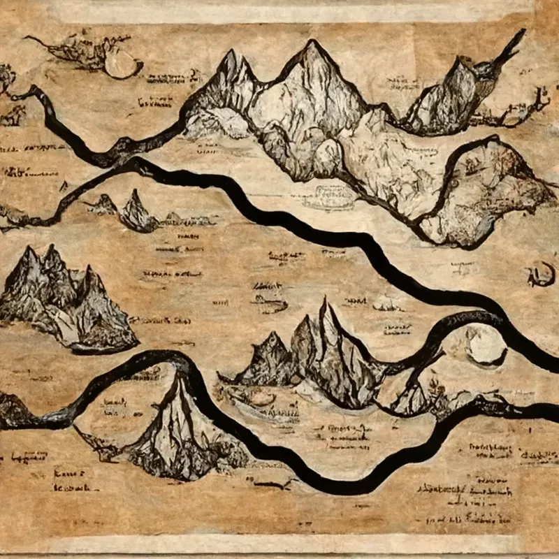 Tabletop RPG Map Midjourney Prompt | PromptBase