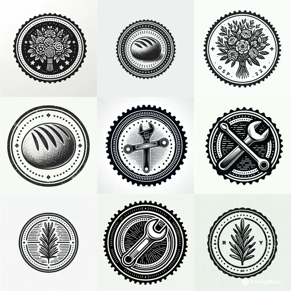 Traceable Vector Logos DALL·E Prompt | PromptBase