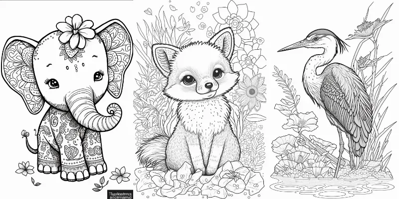 Flawless Coloring Pages Midjourney Prompt | PromptBase