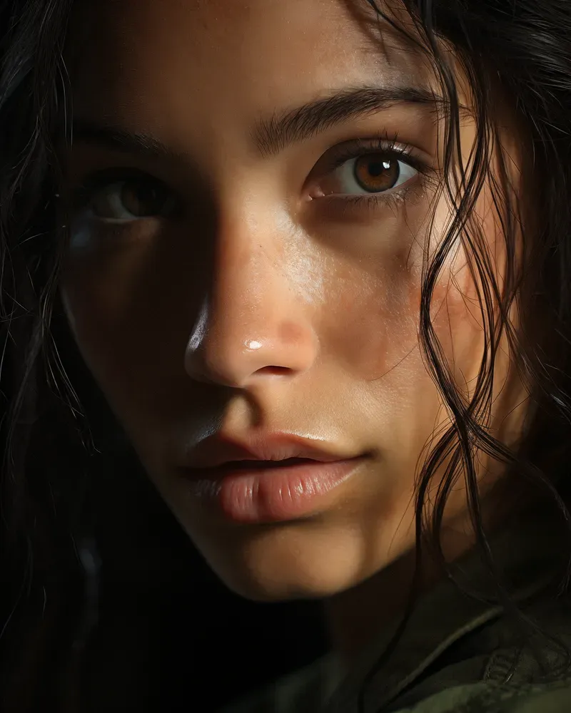 Unreal Portrait Photographs Midjourney Prompt | PromptBase