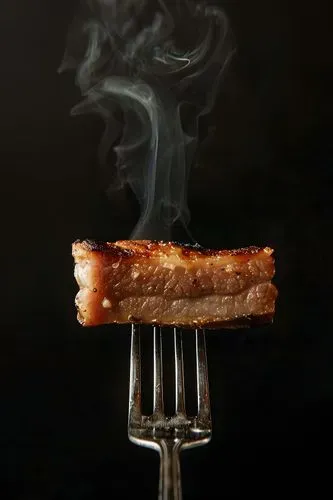 Foods On Forks Photographs App | PromptBase