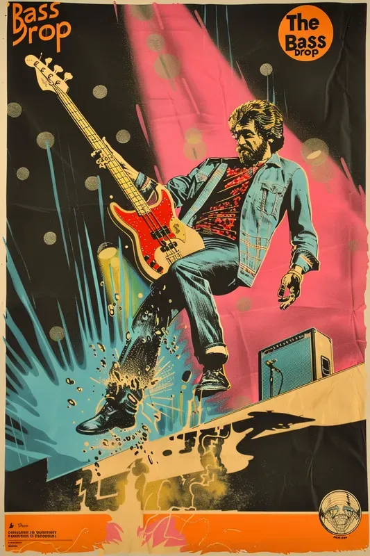 70s Retro Band Posters Midjourney Prompt | PromptBase