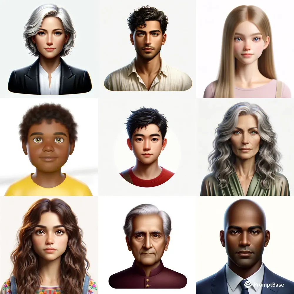 3D Minimalist Avatars DALL·E Prompt | PromptBase