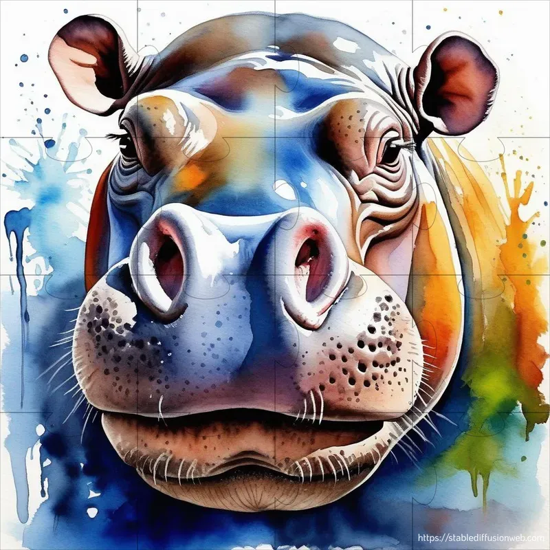 Zoo Animals Artwrok Stable Diffusion Prompt | PromptBase