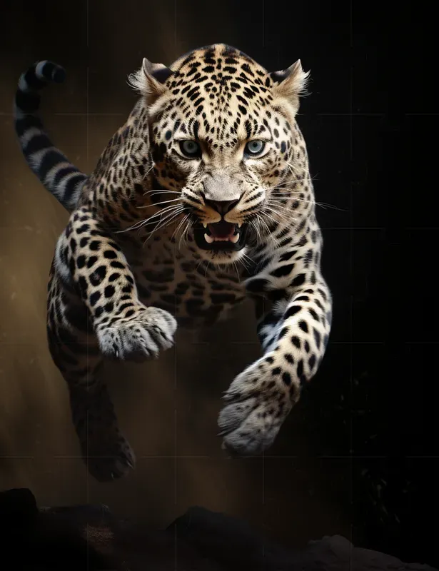 Roaring Canvas Big Cat Prints Midjourney Prompt | PromptBase