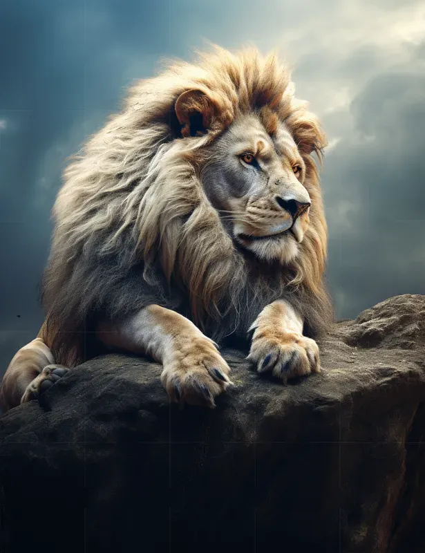 Roaring Canvas Big Cat Prints Midjourney Prompt | PromptBase