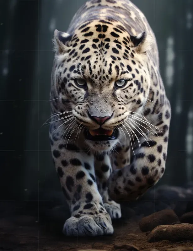 Roaring Canvas Big Cat Prints Midjourney Prompt | PromptBase