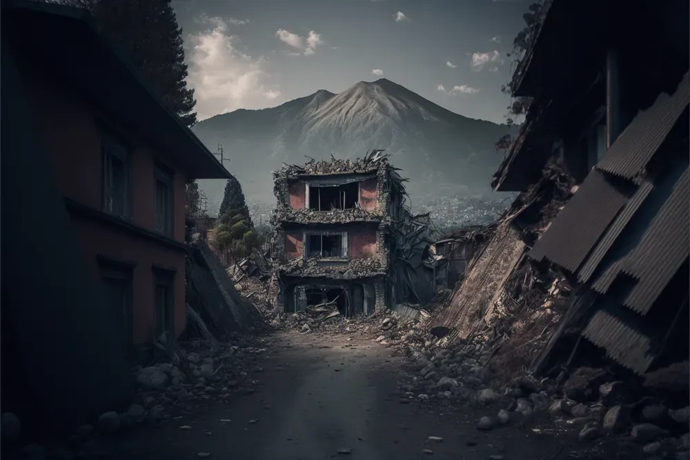 Photorealistic Natural Disaster Photography Midjourney Prompt | PromptBase