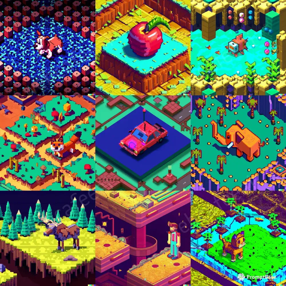 Pixel Art Adventures DALL·E Prompt | PromptBase
