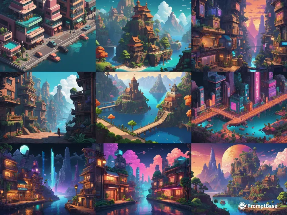 Dynamic Pixel Art Our Platforms Leonardo Ai Prompt | PromptBase