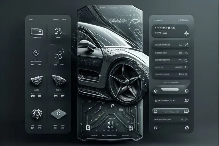 3D Dark Color Ui Design Style Midjourney Prompt | PromptBase