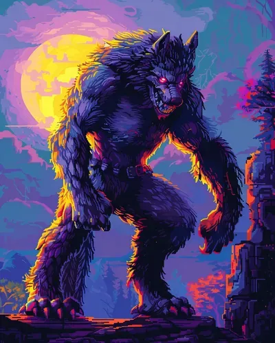 Mythical Creatures Pixel Art App | PromptBase